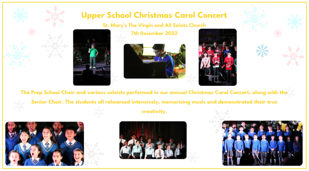 St. John’s Prep and Senior School | Upper School Christmas Carol ...